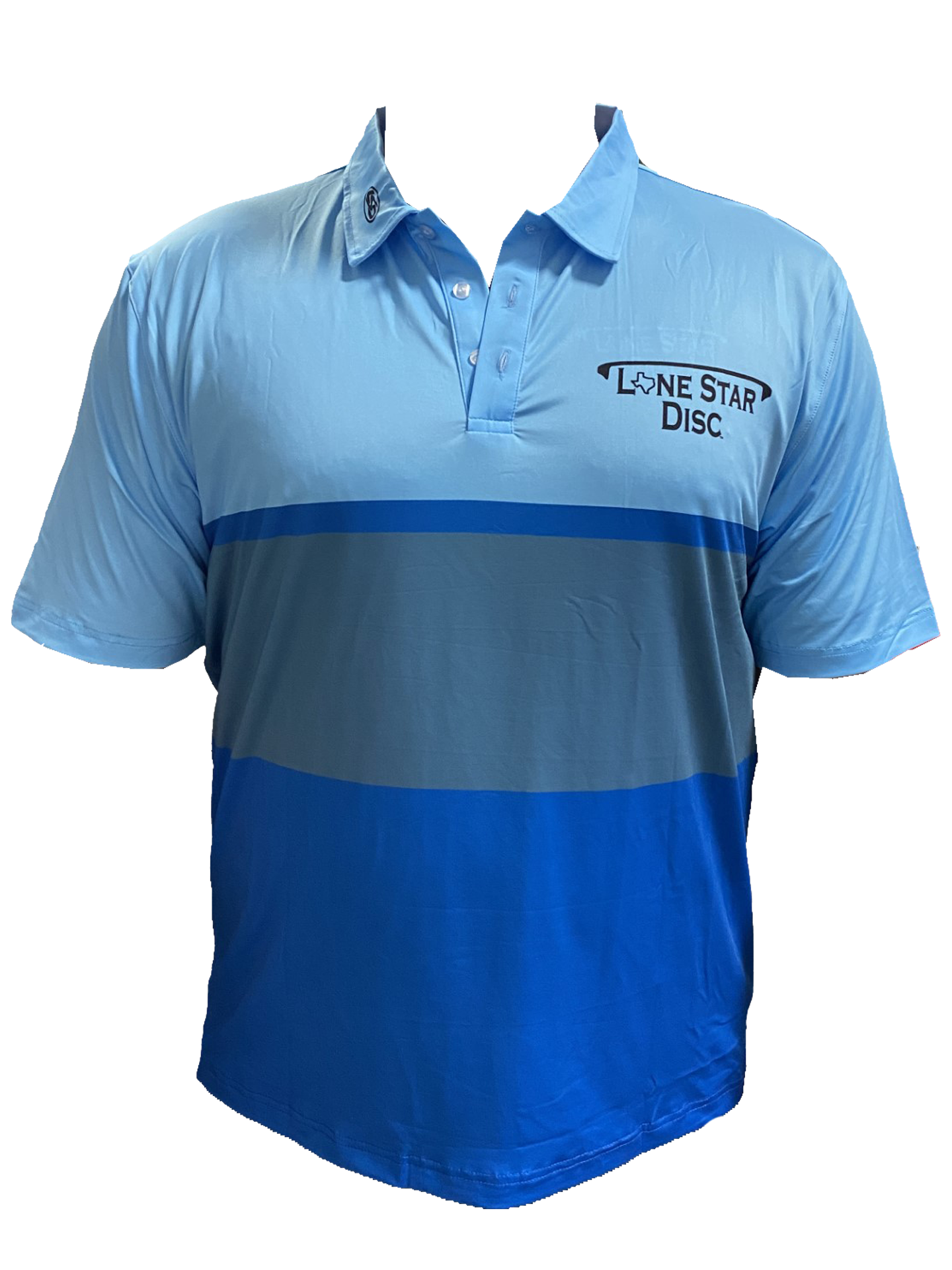 Lone Star Disc Bluey Athletic Polo